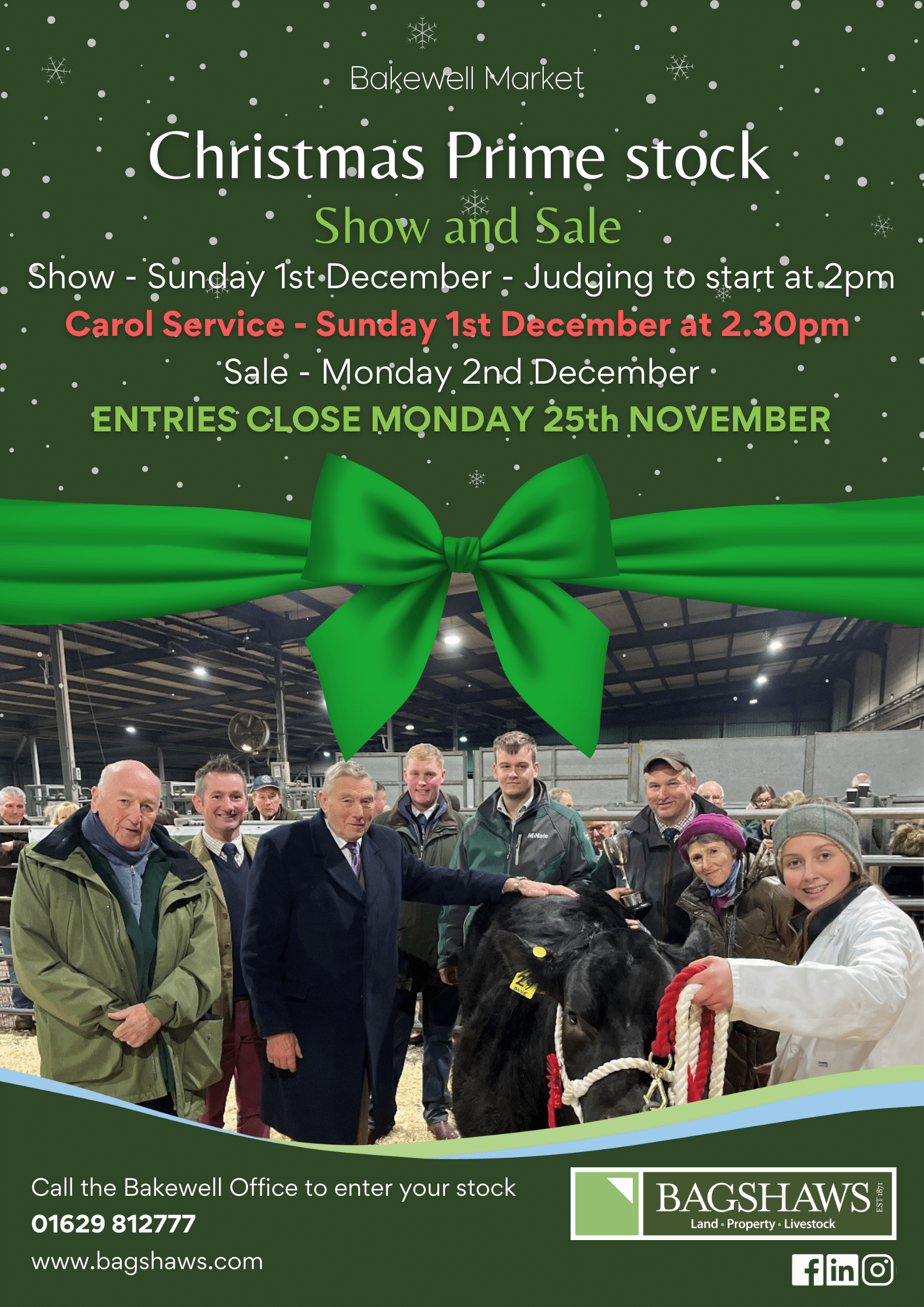 Christmas Primestock Show & Carol Service - Bagshaws