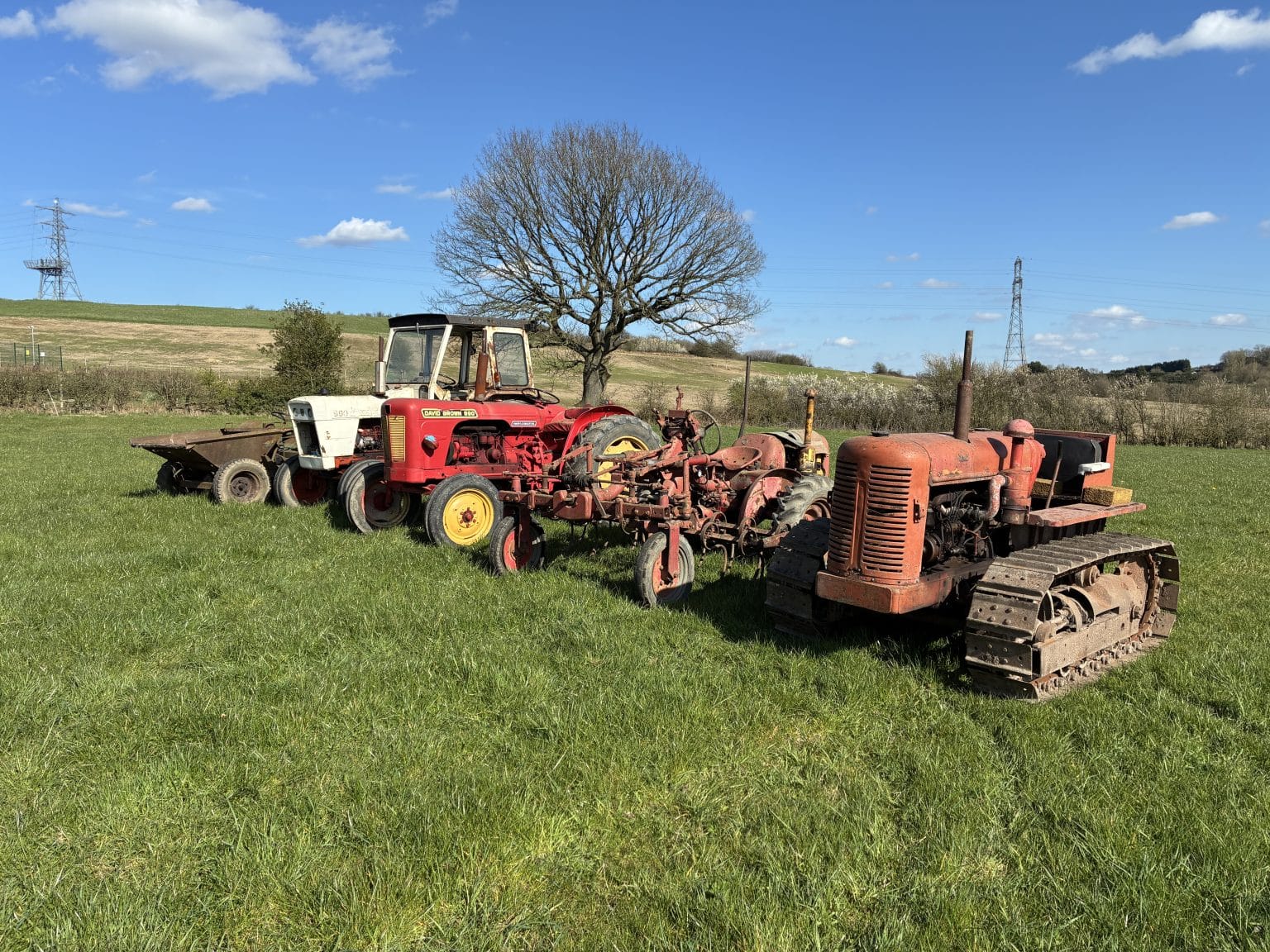 Machinery Dispersal-Newton Wood Farm, Alfreton DE55 5SG-The Late Roger ...
